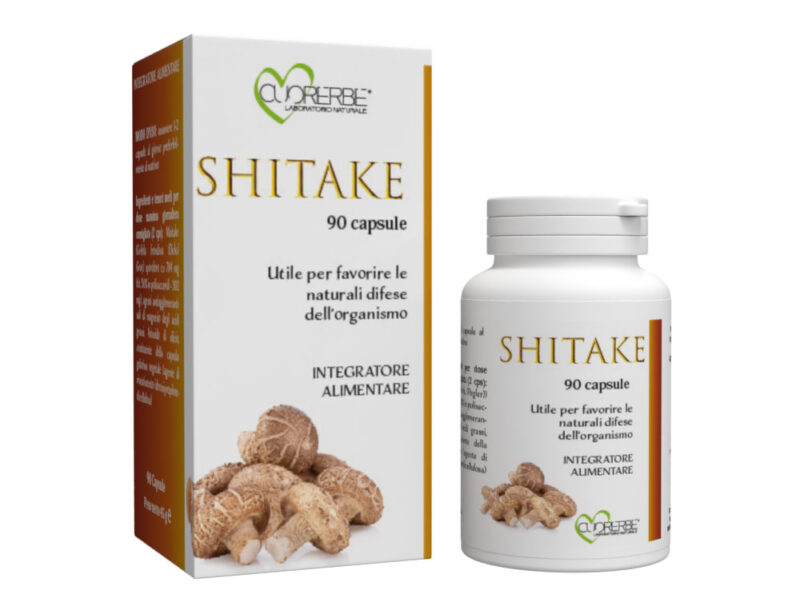 Shitake 90 capsule | Cuorerbe.it